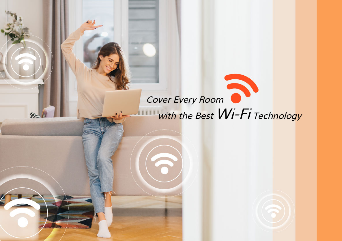Whole Home Wi-Fi System - CIK Home Wireless 360°